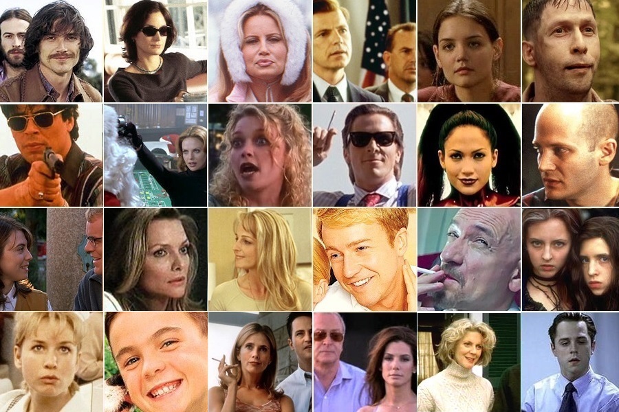 Stars in 24 Movies (2000) Quiz - By DrCbus