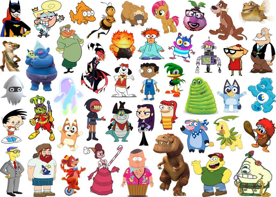 Click the 'B' Cartoon Characters V Quiz - By ddd62291
