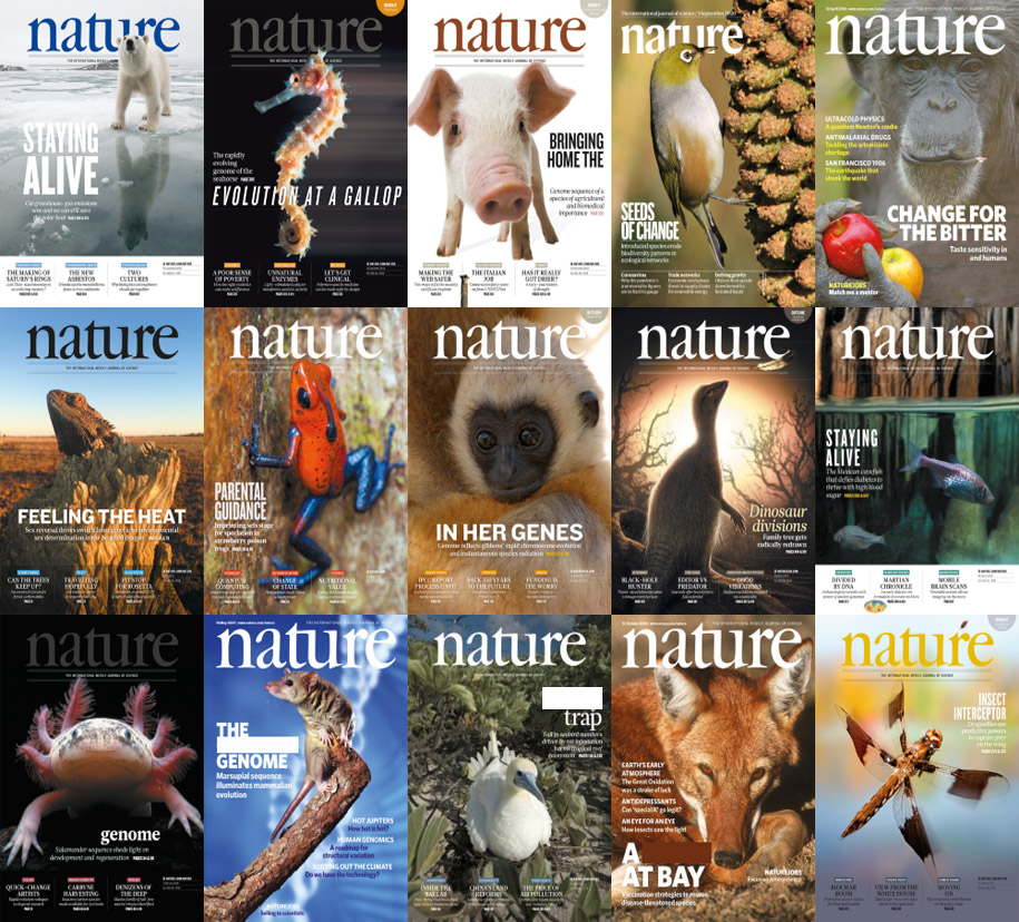 Animals on 'Nature' Covers II Quiz - By aglick