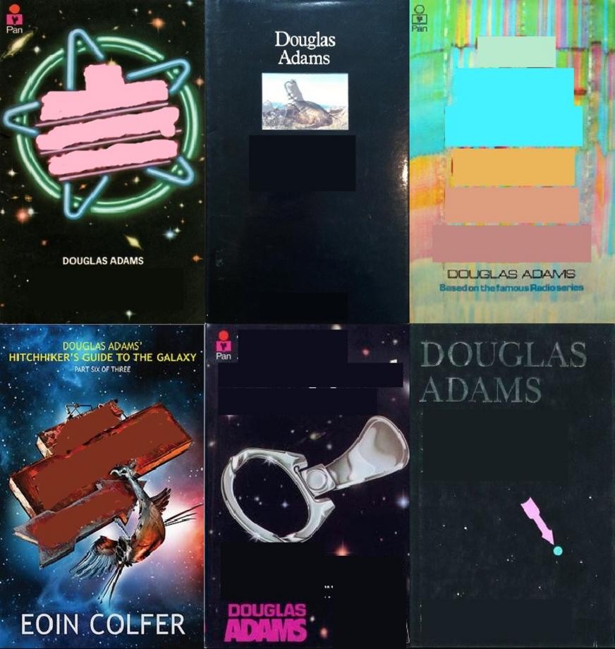 Hitchhiker's Guide to the Galaxy: Book Covers Quiz - By Rogerisonthehunt