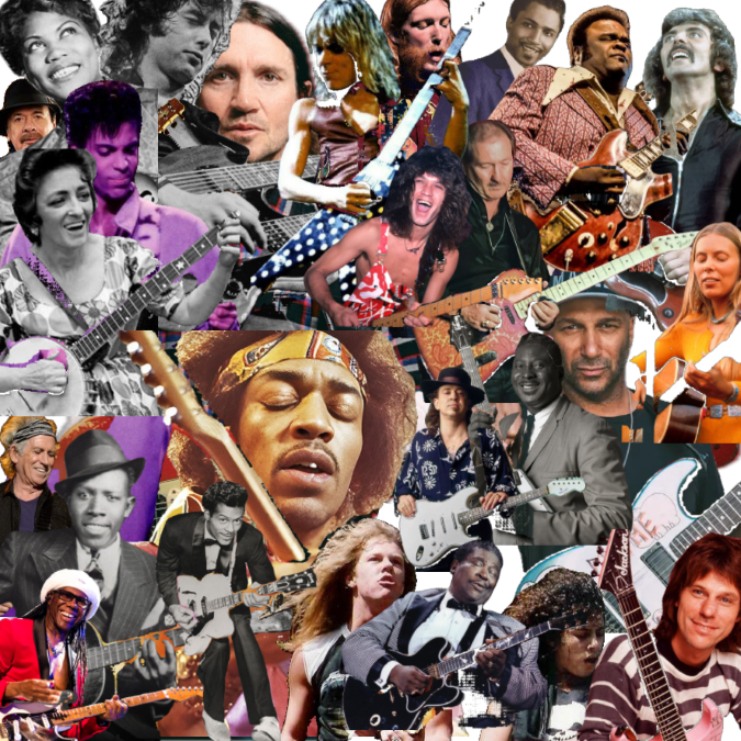 Rolling Stone’s Top Guitarists Collage Quiz - By cgjackson222