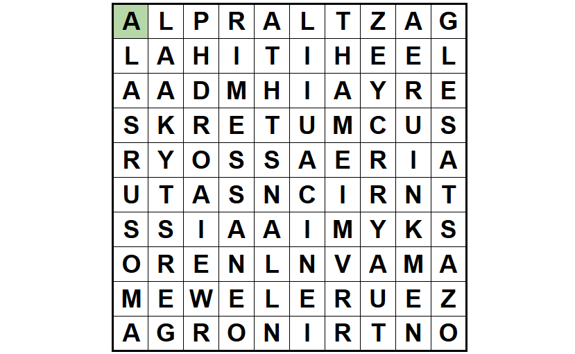 A Clickable Word Maze Quiz - By wiggytitch