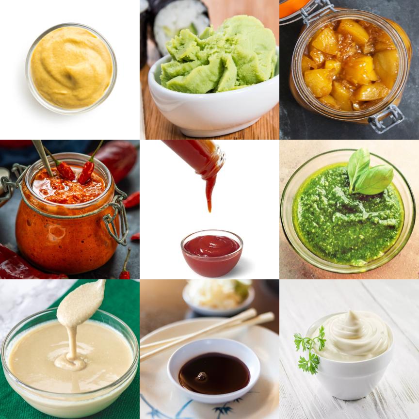 9 in 30: Condiments Quiz - By CooCooCachoo