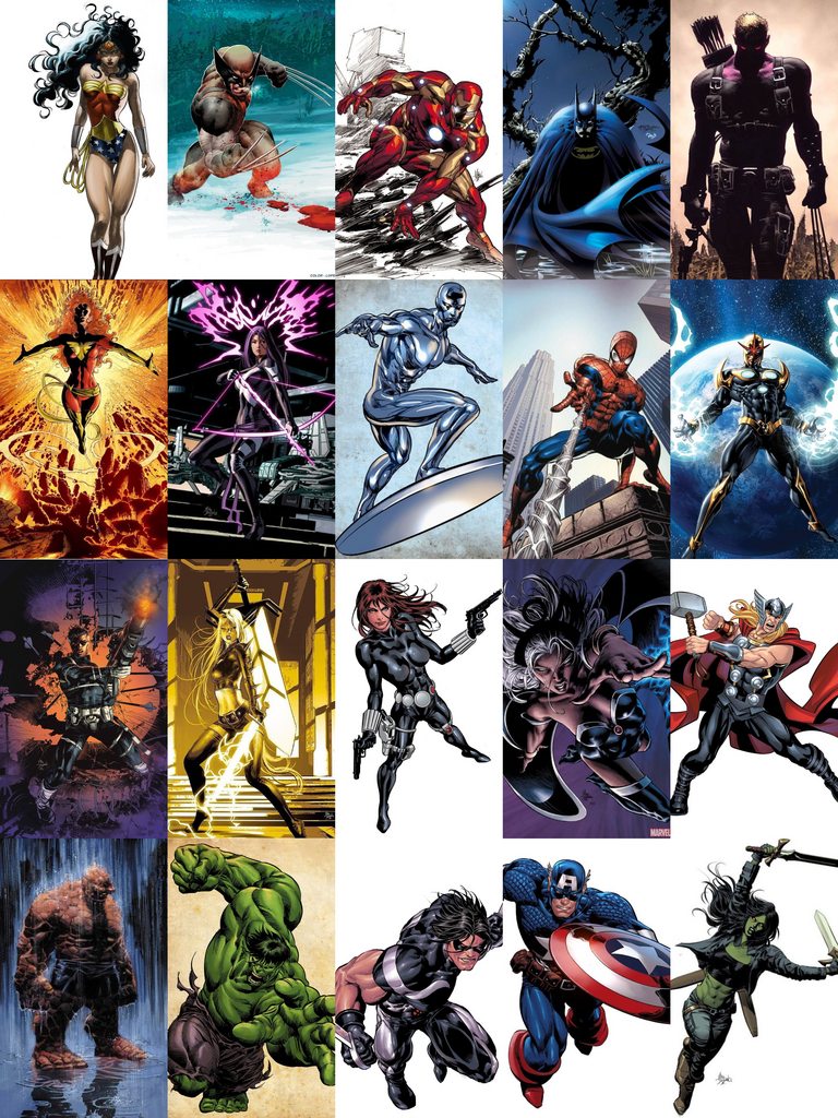 Comic Characters by Artist (Mike Deodato) Quiz - By erinlee26
