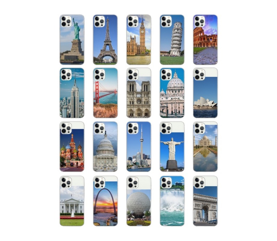 Famous Landmarks by Phone Case Quiz - By johncenafan612