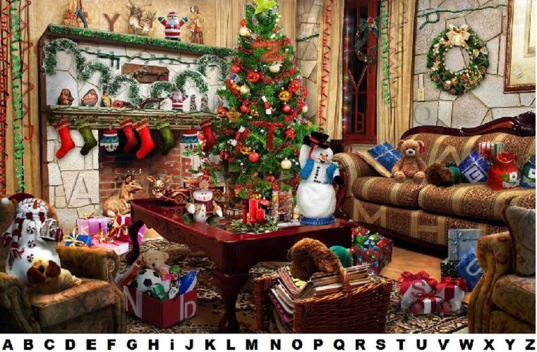 Find the Hidden Letters (Christmas) Quiz - By myitbos