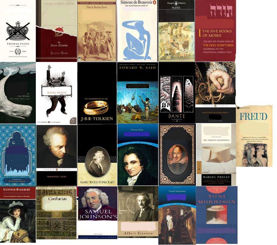 Cover Click: 50 Most Influential Books (Part 2) Quiz - By MissDianaP