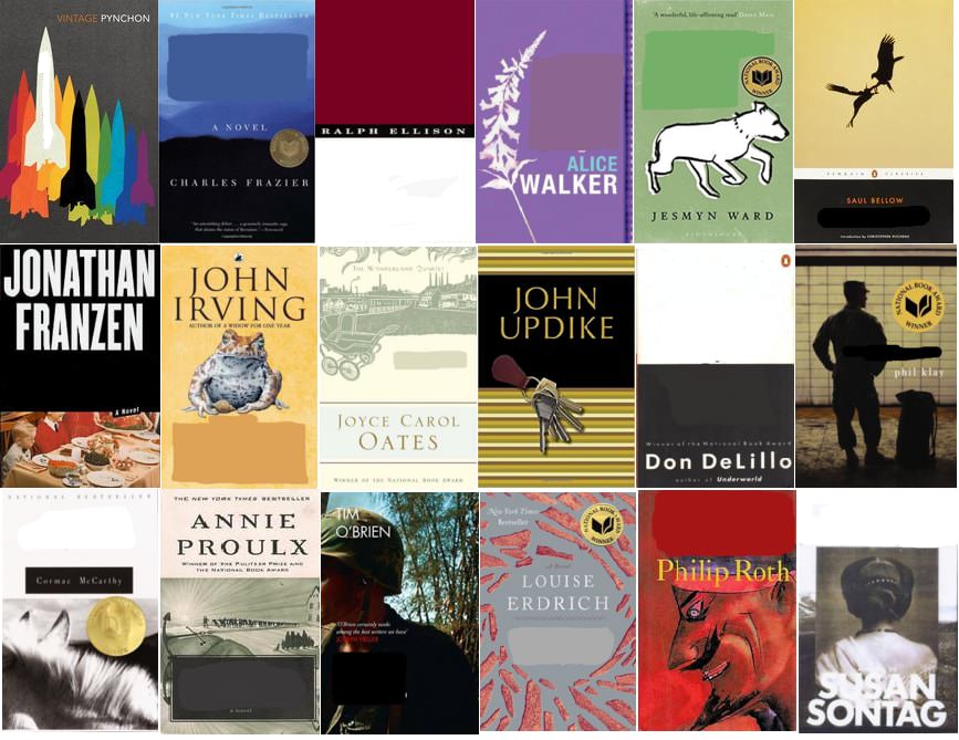 Cover Click: National Book Award Winners (Fiction) Quiz - By MissDianaP