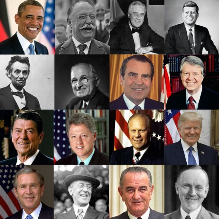 Pick the Smiling US Presidents Quiz - By johncenafan612