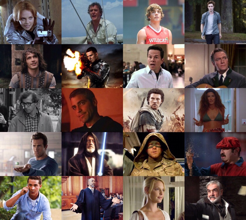 Actors by Their Hated Movies’ Roles Quiz - By ghcgh