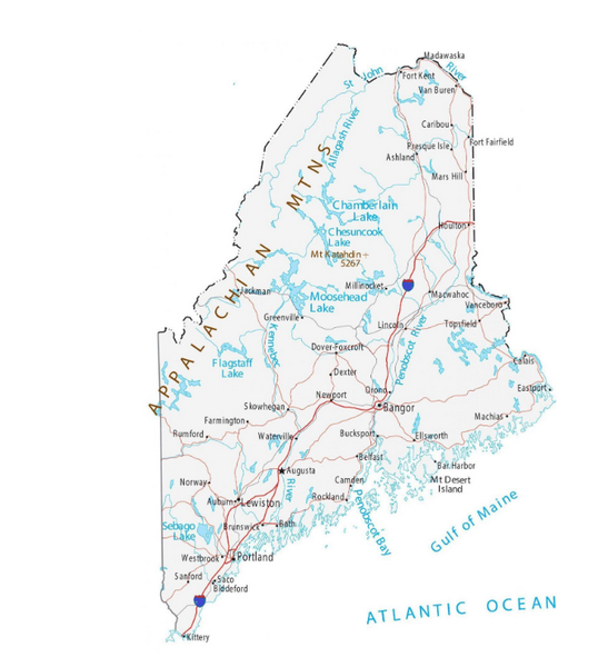 US Interstates: Maine Quiz - By Tenkmoves
