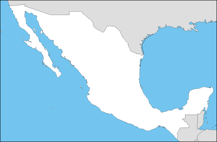 Find the States of Mexico - No Outlines Quiz - By teedslaststand