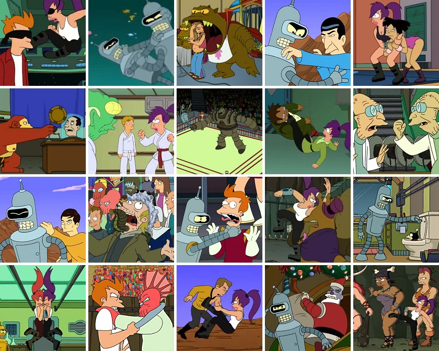 Find Who Fights Whom on Futurama Quiz - By timmylemoine1