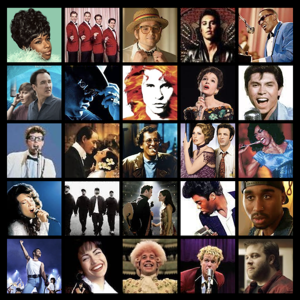 Top 25 Highest-Grossing Music Biopics Quiz - By jlamp104