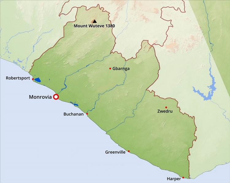 Liberia Physical Geography Quiz - By mucciniale