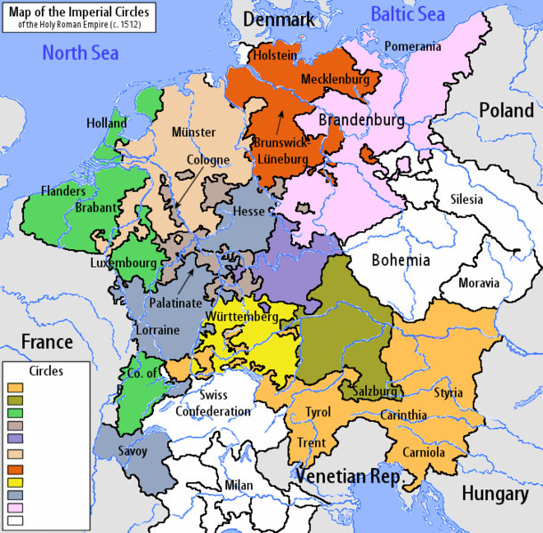 Circles of the Holy Roman Empire Quiz - By lexmith