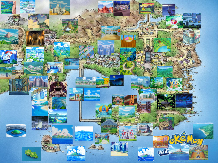 Anime-exclusive Pokémon Locations - Kanto Quiz - By sillyname396