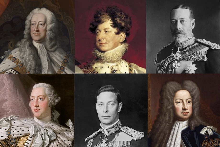 Click-a-King: English Georges Quiz - By emilyda24