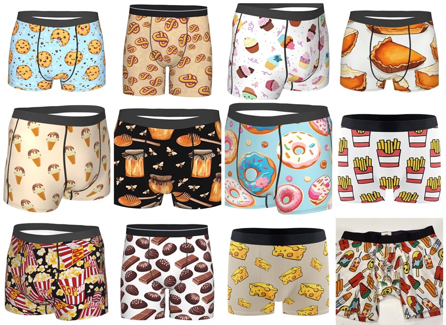 Edible Underwear: Snacks & Sweets Quiz - By BBoy77