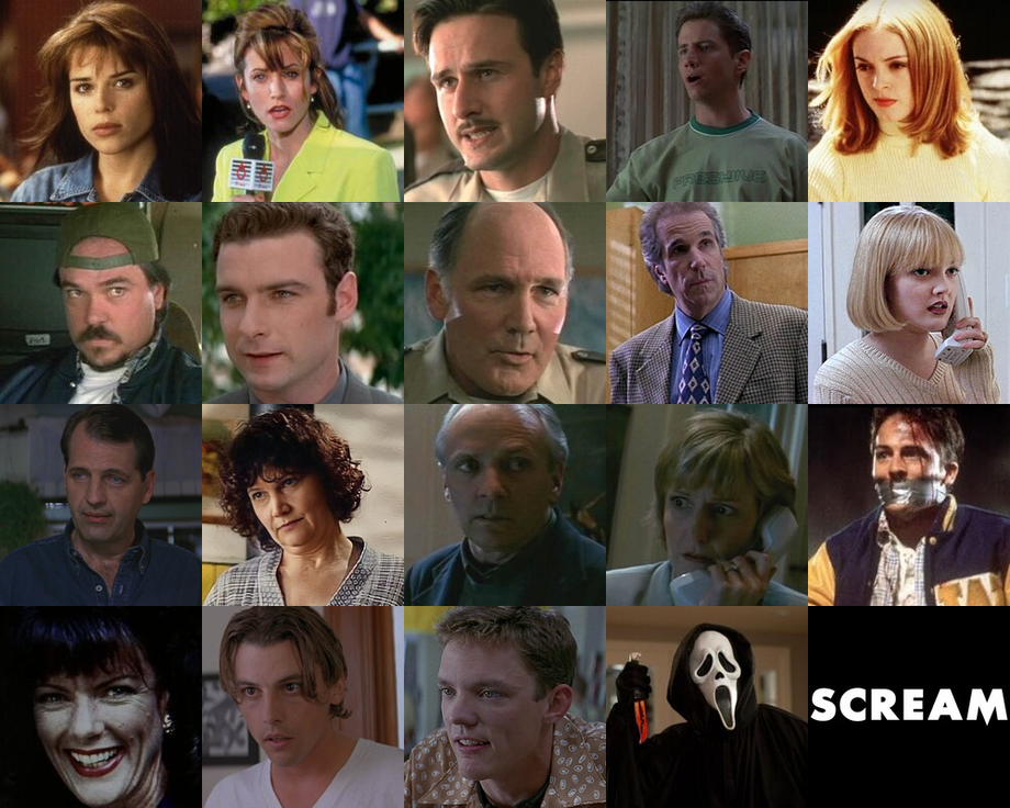 Horror Characters: Scream Quiz - By Exodiafinder687