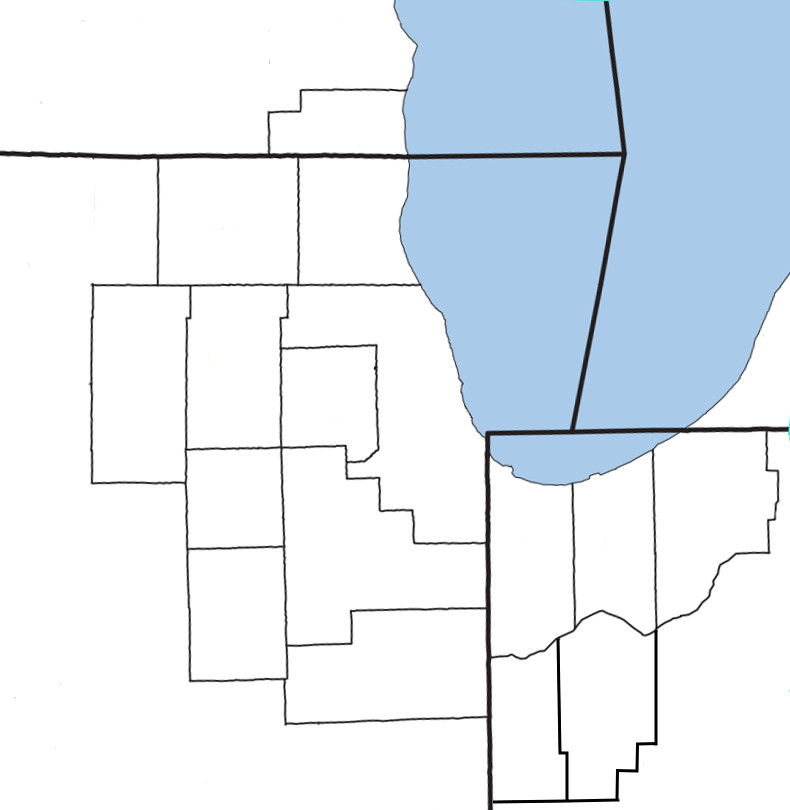 Counties in Chicago Metro Area (Picture Click) Quiz - By hkthom