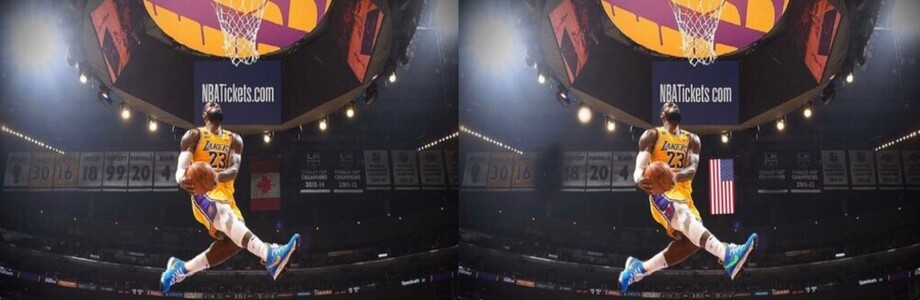 NBA Spot The Difference: Lebron's Dunk Quiz - By Veasixx