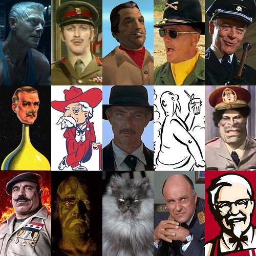 Famous Colonels Quiz - By pecheneg