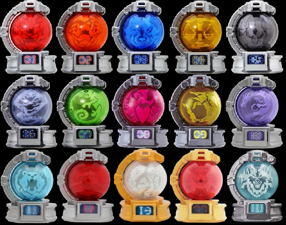 Uchu Sentai Kyuranger Mecha Kyutama Quiz - By MRZRanger1
