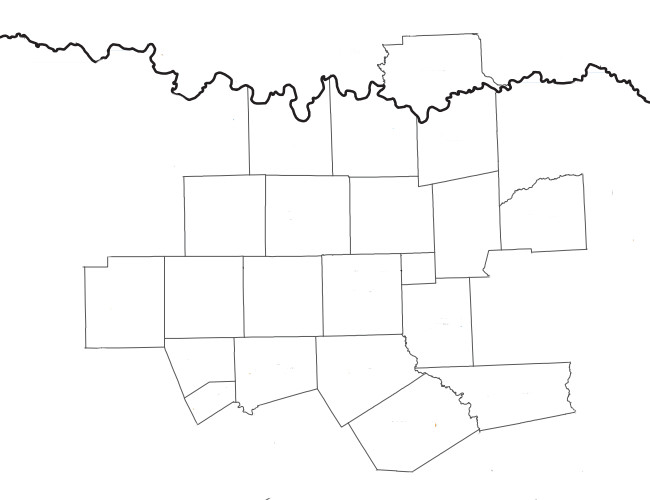 Counties in the Dallas Metro Area (Picture Click) Quiz - By hkthom