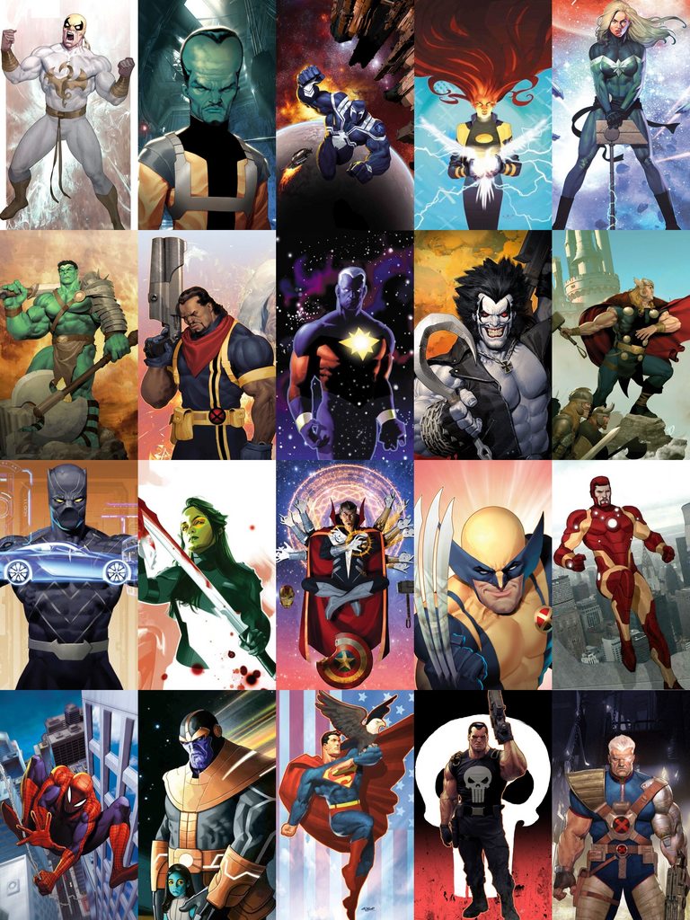 Comic Characters by Artist (Ariel Olivetti) Quiz - By erinlee26