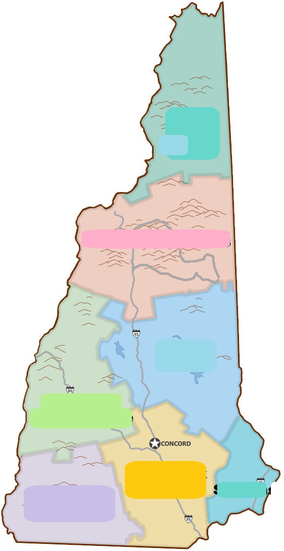 Regions of New Hampshire Quiz - By scole9179