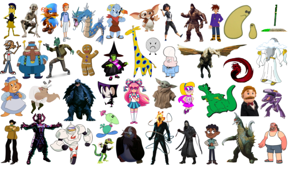 Click the 'G' Characters II (My Version) Quiz - By nathans-gaming