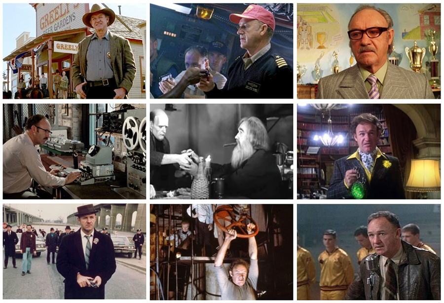 Gene Hackman Role Blitz Quiz - By biggs364