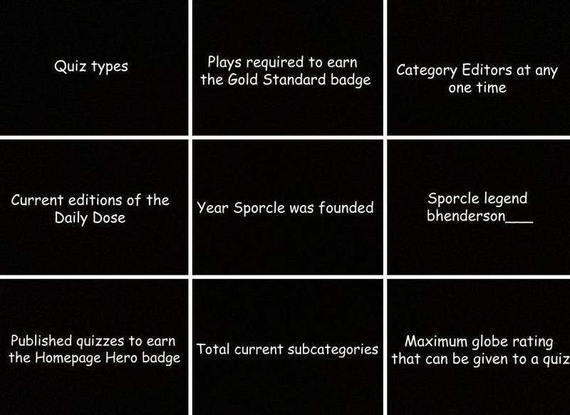 Ascending Sporcle Trivia Quiz - By I-Am-Batman