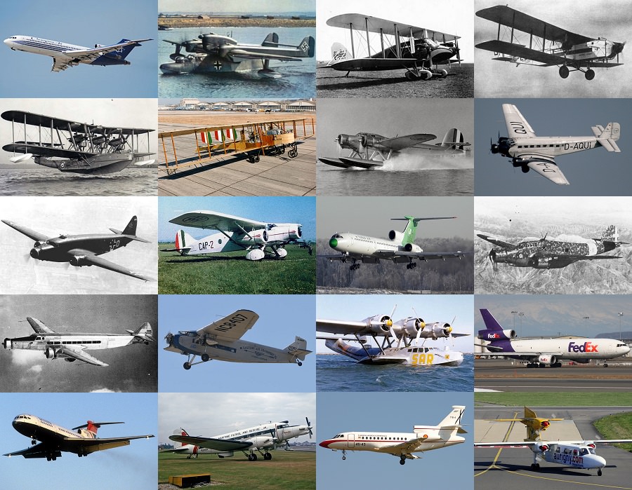 Click a Three-engine Airplane Quiz - By alvir28