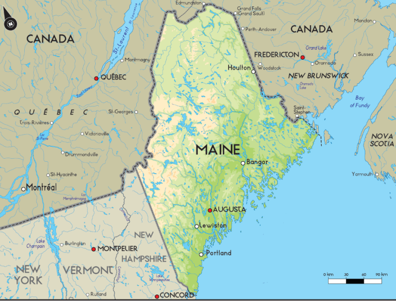 Maine Physical Geography Quiz - By mucciniale
