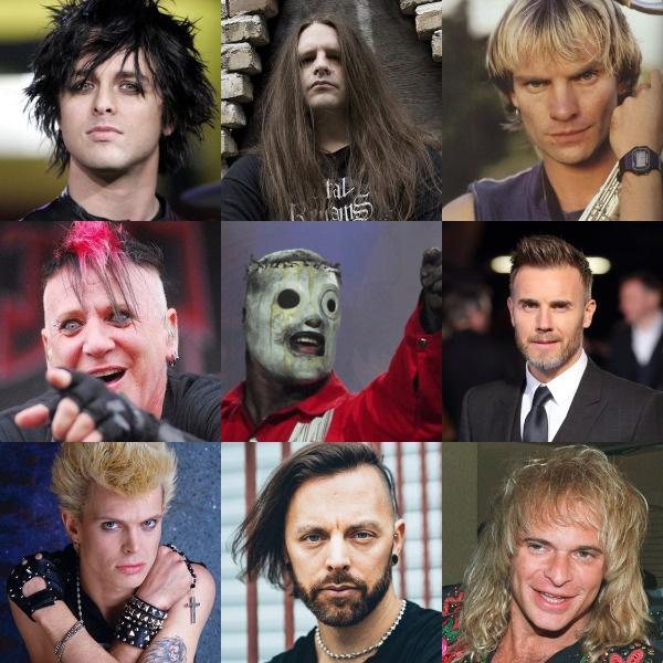 Match the Band to the Lead Singer Quiz - By jackfrog10