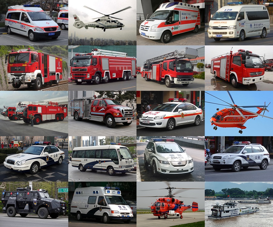 Find the Chinese Emergency Vehicles Quiz - By alvir28
