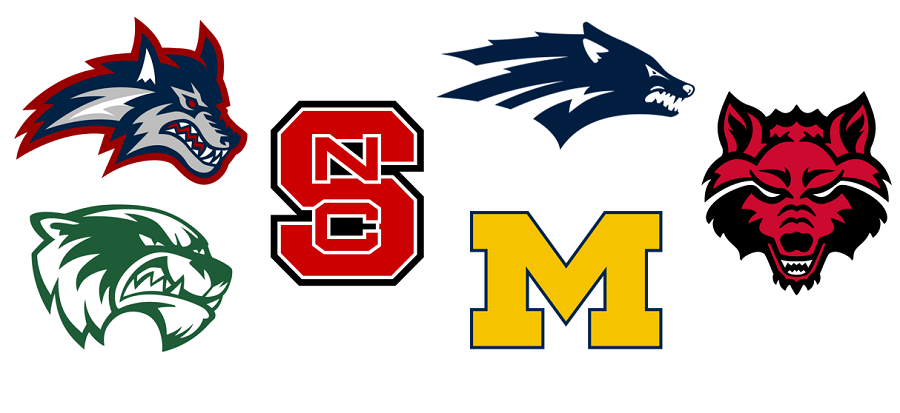 Click the NCAA Wolves and Wolverines Quiz - By Chenchilla