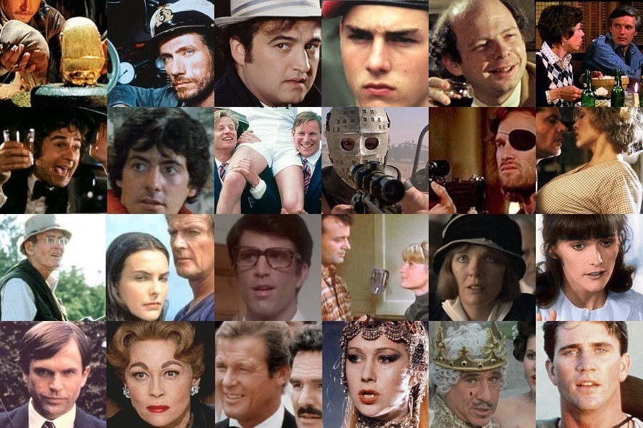 Stars in 24 Movies (1981) Quiz - By DrCbus