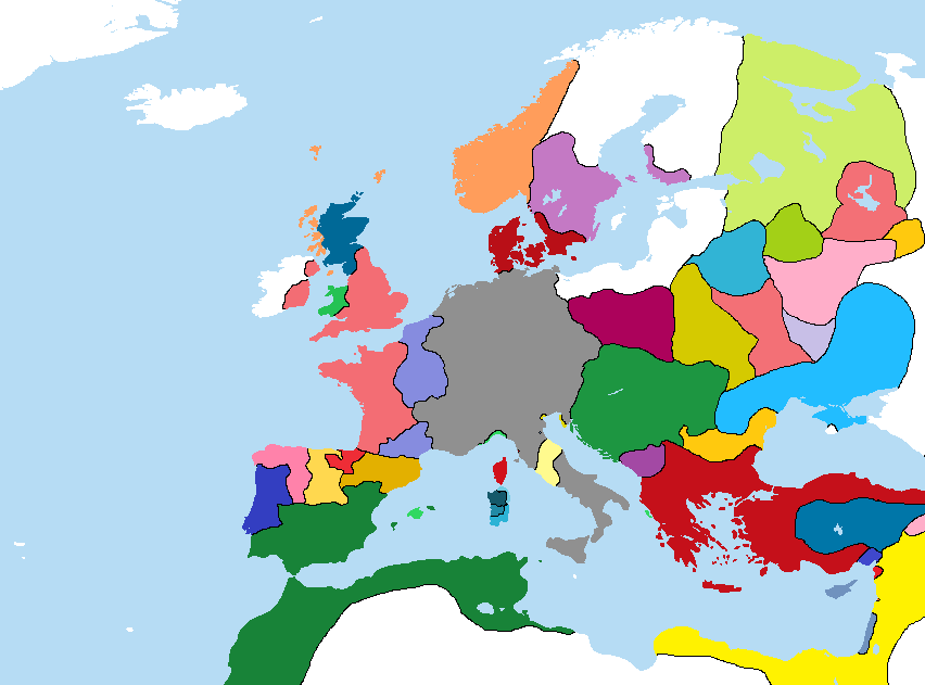 Europe countries in 1200 Quiz - By Vladimir_Lenin
