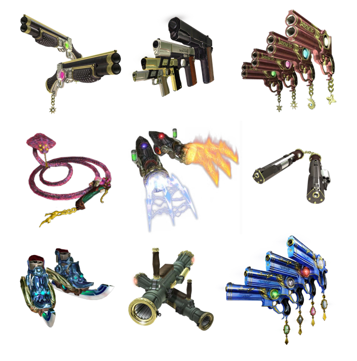 Bayonetta: Weapons Quiz - By StressedKoala