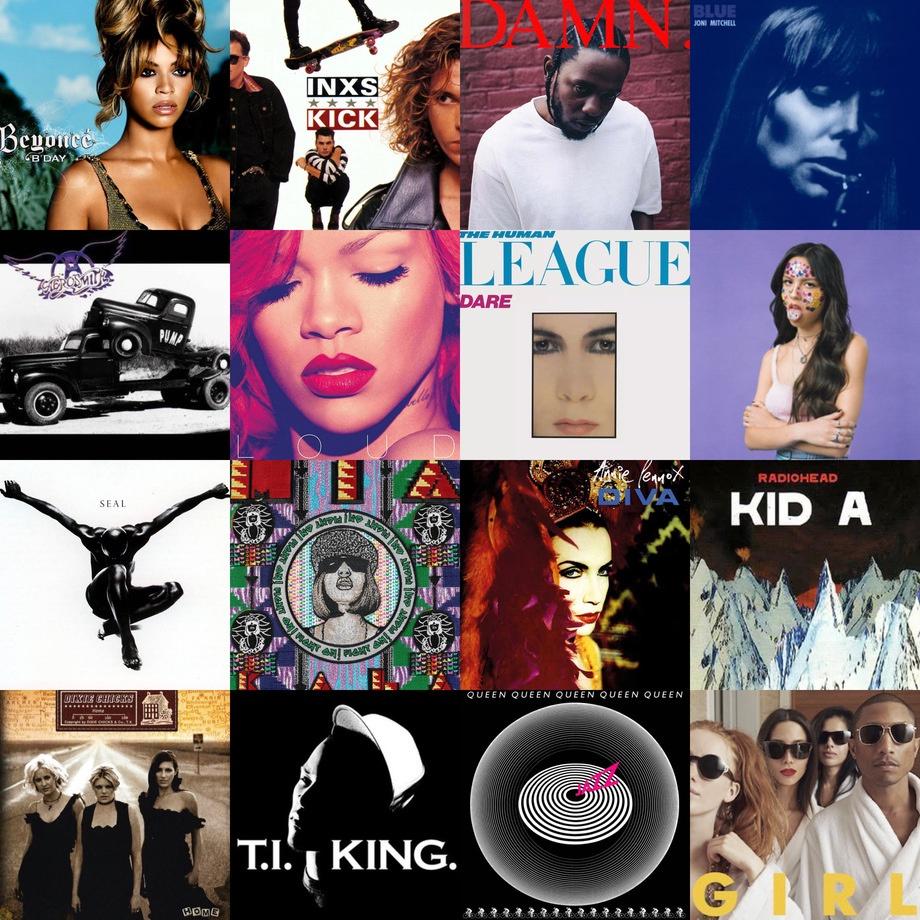Four-Letter Albums by Three Singles Quiz - By ghcgh