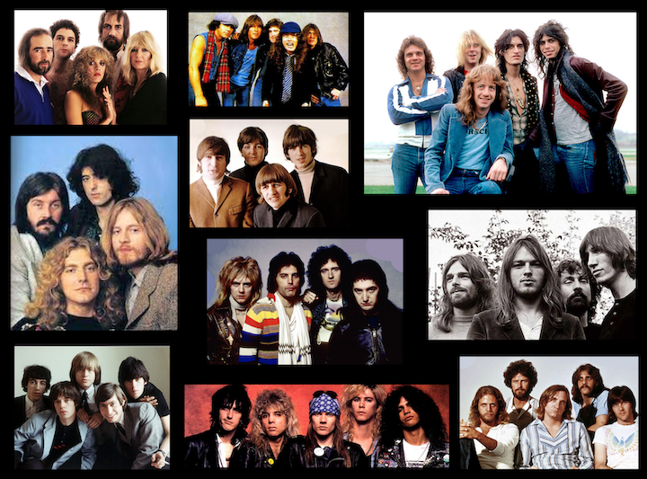 10 Legendary Rock Bands Picture Click Quiz - By jlamp104