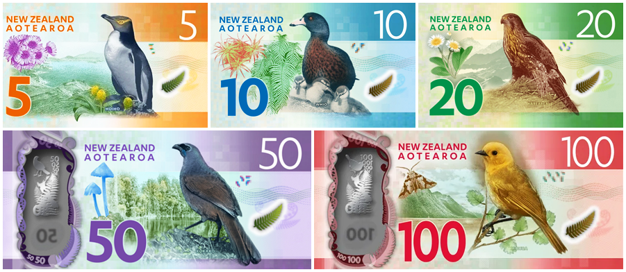 New Zealand Banknotes Animals Quiz - By vinipereira