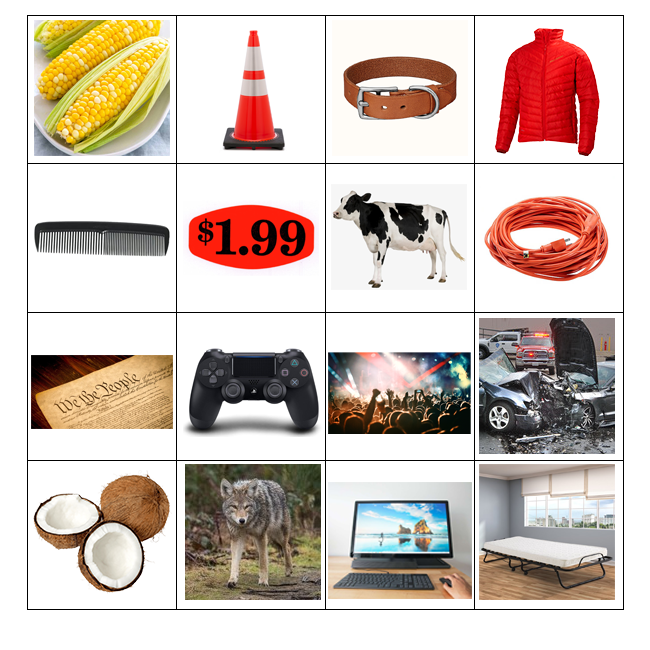 Words That Begin With 'Co' Picture Click Quiz - By johncenafan612