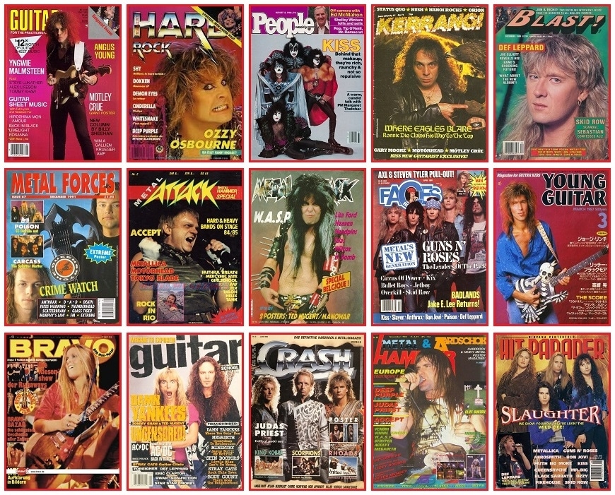 Rockin' Magazine Covers 2! Quiz - By TimtheImpaler