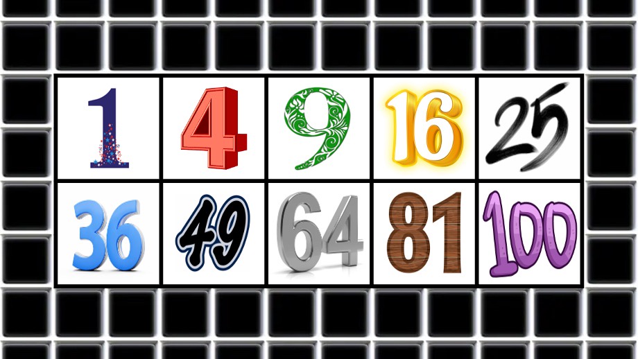 Perfect Square Trivia Quiz - By elroy