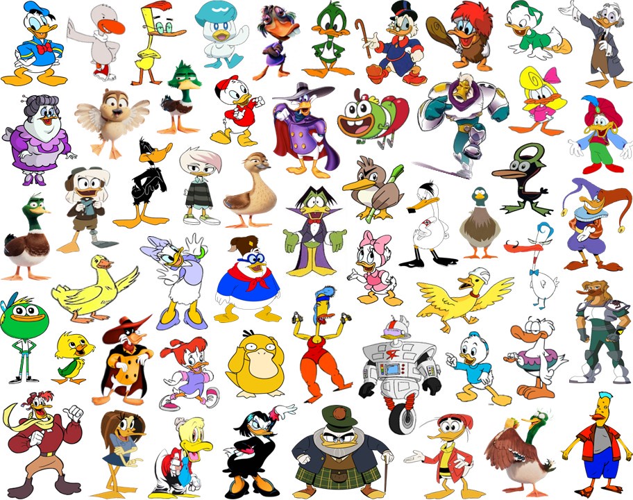 Click the Many Cartoon Ducks Quiz - By ddd62291
