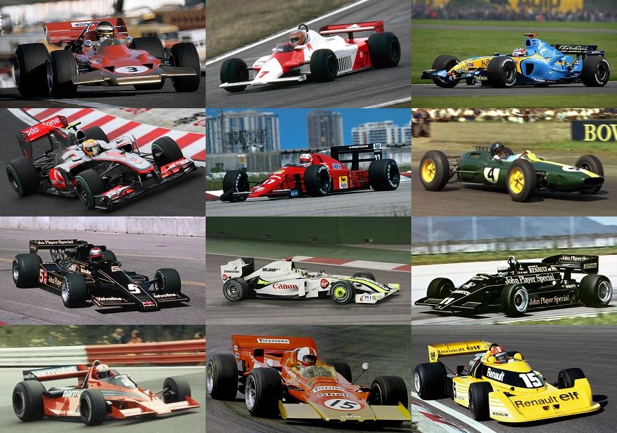 First F1 Cars with Technical Innovations Quiz - By harharhar